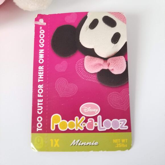 Disney | Toys | New Disney Plush Pookalooz Minnie Mouse 20 Stuffed ...